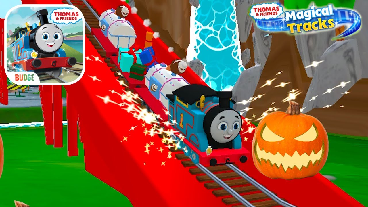 Thomas & Friends Magical Tracks 🚂🌉 #51 Thomas Very Dangerous Jump Red ...