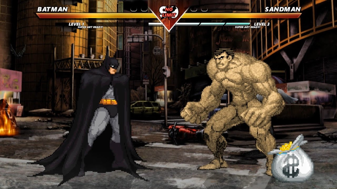 BATMAN vs SANDMAN - The most epic fight ever made 🔥 - YouTube