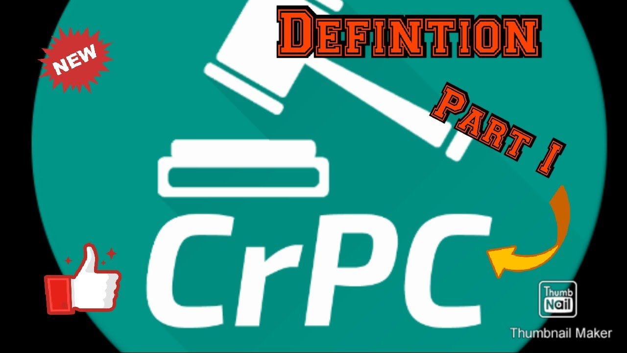 CRPC DEFINITION PART I MUST WATCH - YouTube