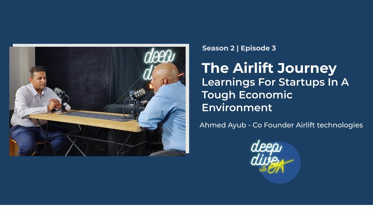 Airlift Technologies co-founder Ahmed Ayub speaks with Omar Abedin ...