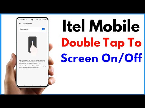 Double Tap To Screen On And Off Itel | Double Tap Screen On Off Itel Mobile
