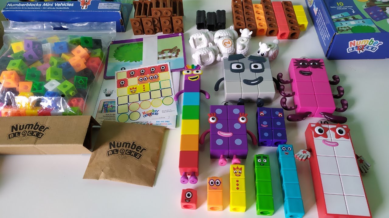 Numberblocks ASMR - 8 Minutes Unbox Amazing Numberblocks Figure In The ...
