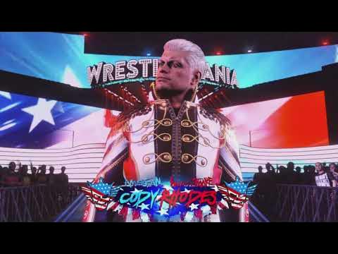 WM40: The Bloodline vs Cody Rhodes & Seth Rollins - YouTube