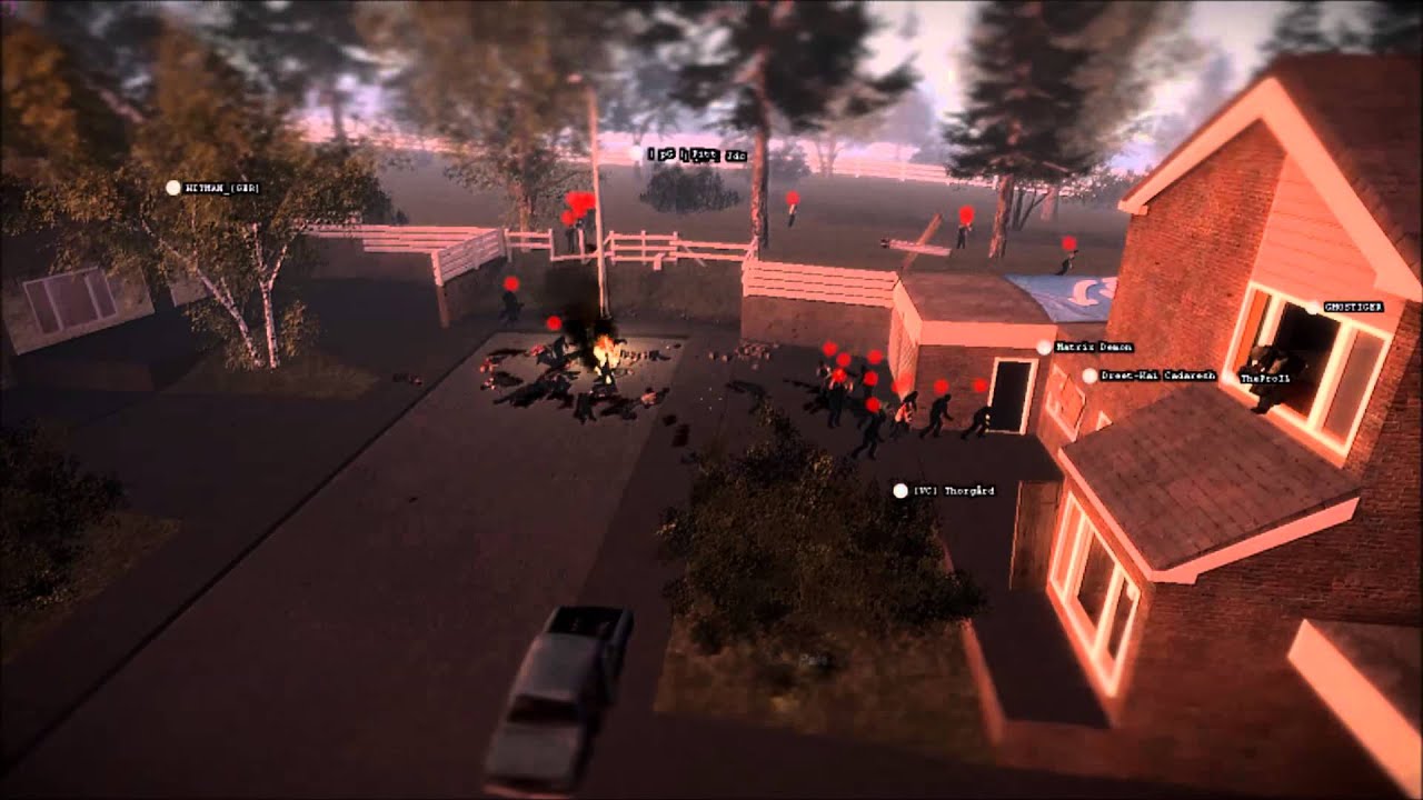 PvE Server, Group Cooperates to survive. - YouTube