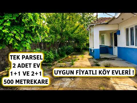 GENİŞ BAHÇELİ ve UYGUN KÖY EVLERİ / SATILIK GÜNCEL MÜSTAKİL EV !