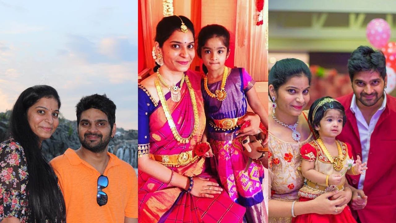 Hero Sree Vishnu Family Unseen Photos | Hero Sree Vishnu Wife ...