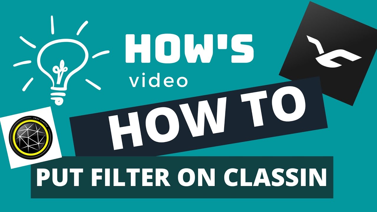 How To Put Filter On ClassIn YouTube How To Put Filter On ClassIn YouTube