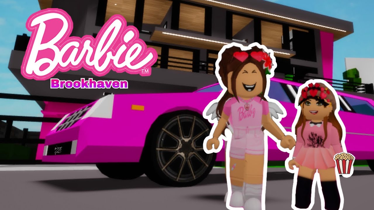 💖VAMOS AL CINE A VER BARBIE EN BROOKHAVEN💖 ROBLOX - YouTube