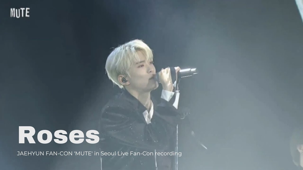 NCT JAEHYUN 엔시티 재현 'Roses' @2024 JAEHYUN FAN-CON 'MUTE' in Seoul - YouTube