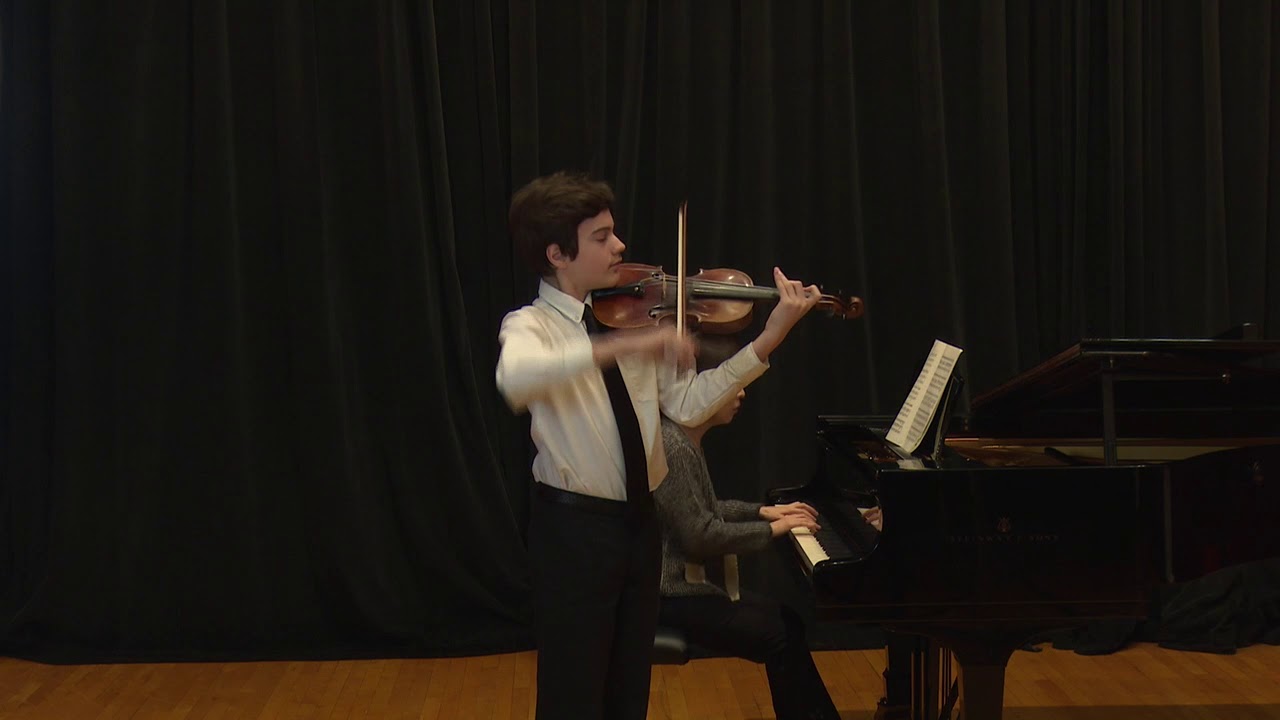 Sarasate, Introduction and Tarantella for Violin & Piano, Op. 43. Dylan ...