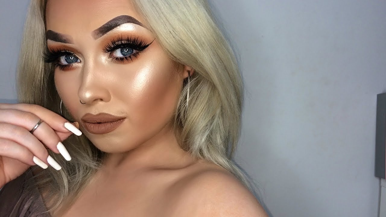 BRONZED & GLOWING TUTORIAL - YouTube