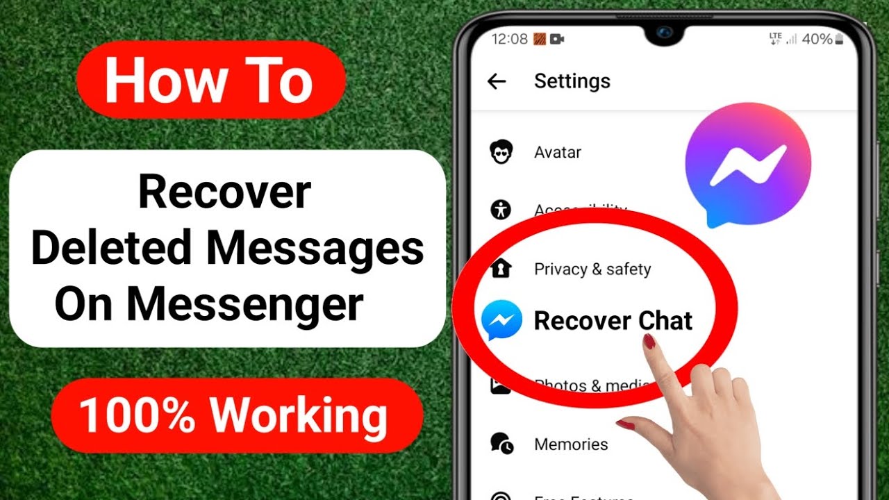 How To Recover Deleted Messages On Messenger (New Update) | Recover ...