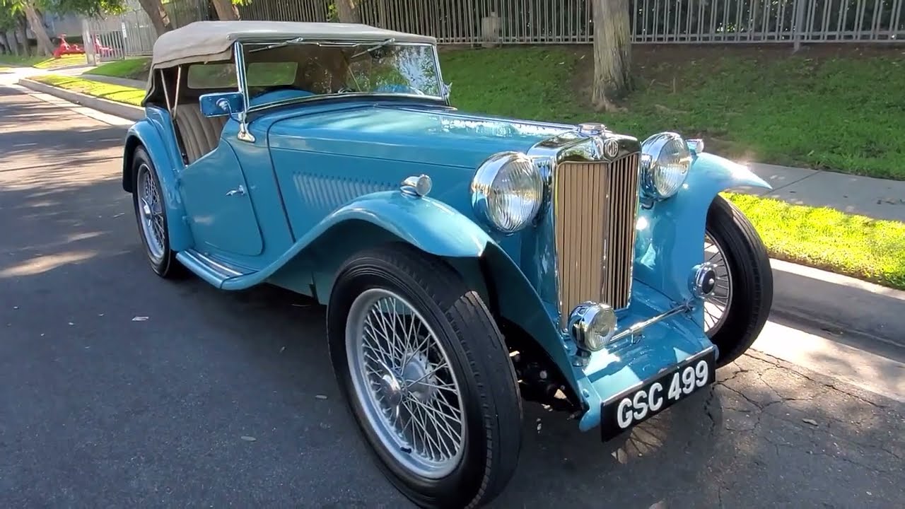 Stunning restored 1948 MG TC Roadster arrives for sale at West Coast ...
