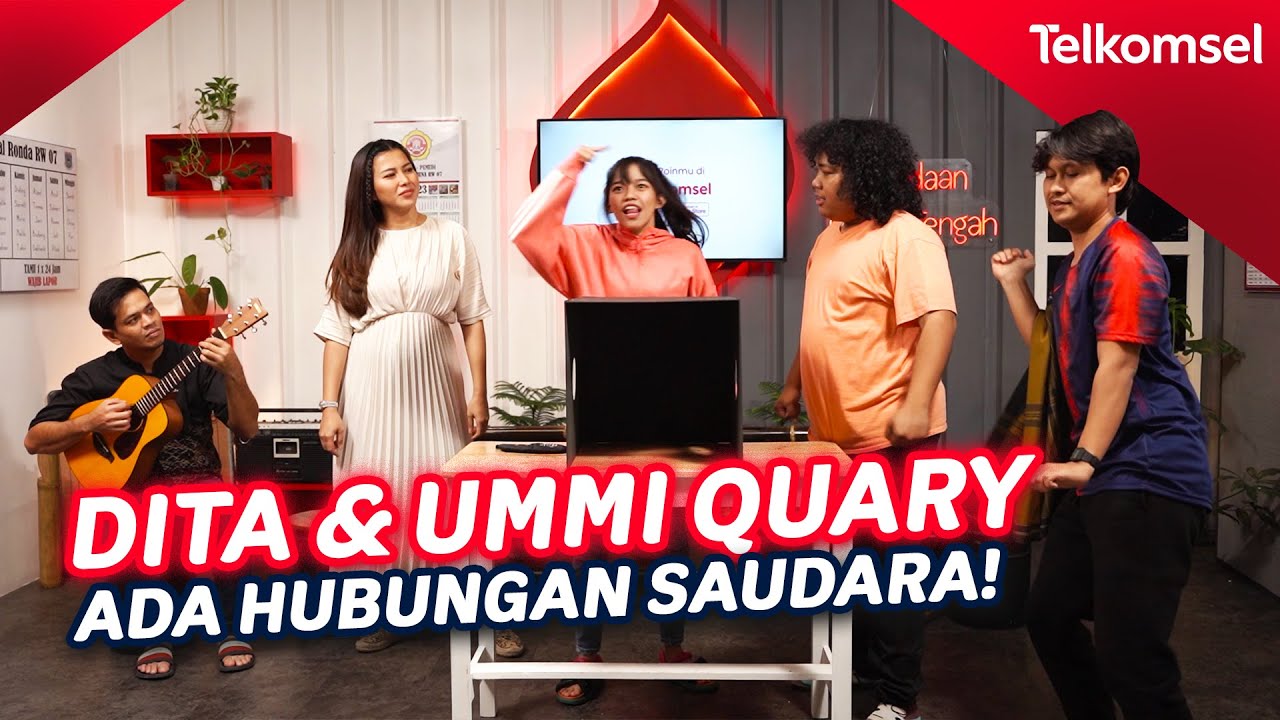 Ummi Quarry & Dita Bak Adek Kakak, Kerjanya Teriak! - YouTube