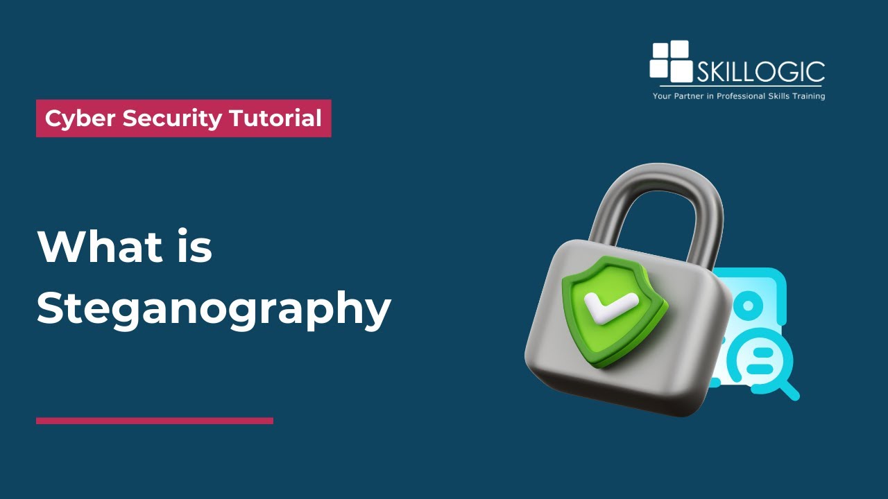 What is Steganography | How to Use QuickStego Tool | SKILLOGIC - YouTube