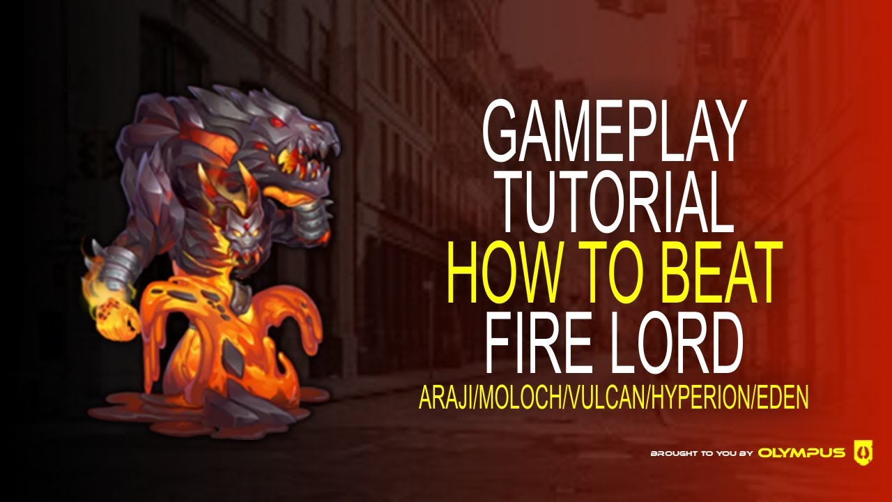 Hero Wars Fire Lord | Defeat Fire Lord - YouTube