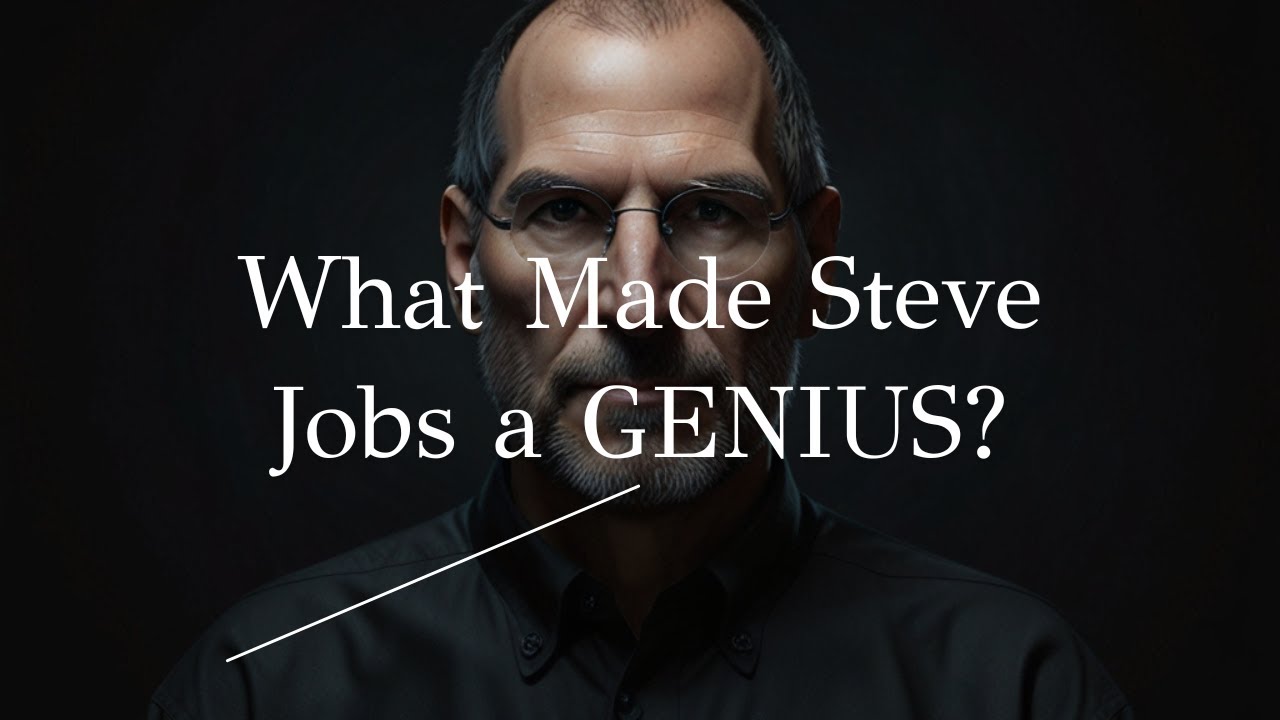 What Made Steve Jobs a GENIUS? - YouTube