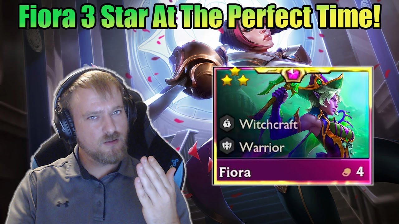The Fiora 3 Star Last Minute To Win The Game! | TFT Set 12 Ranked - YouTube