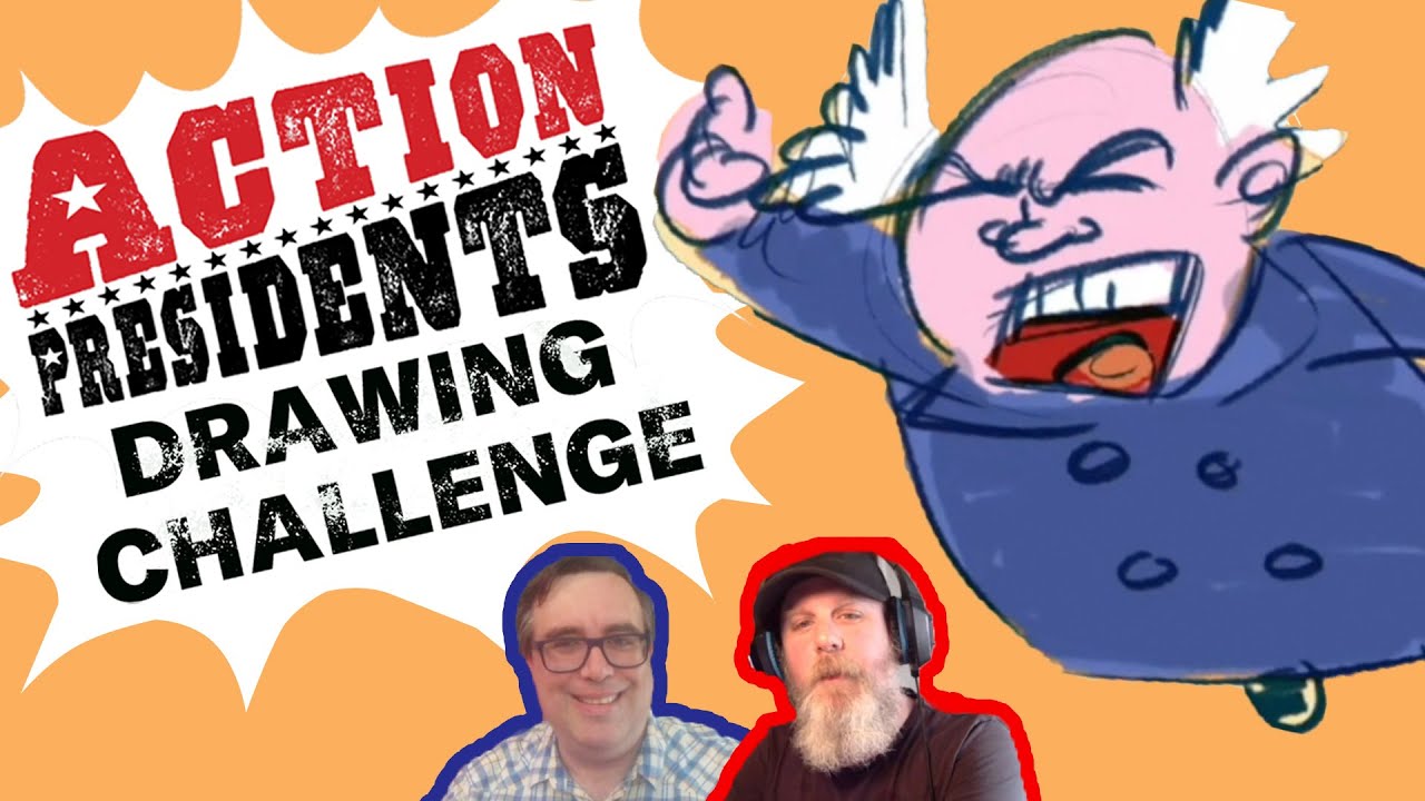 Action Presidents: Drawing Challenge! | Fred Van Lente & Ryan Dunlavey ...