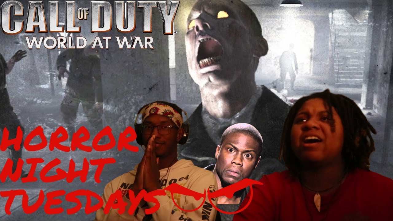 WE FIGHT UNDEAD NAZI"S!!!!!! HORROR NIGHT TUESDAYS (Call of Duty WAW ...