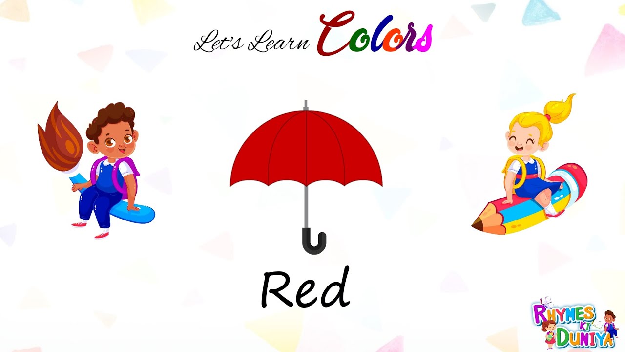 Learn Colors Name In English | Color Videos For Kids | Learn to write ...