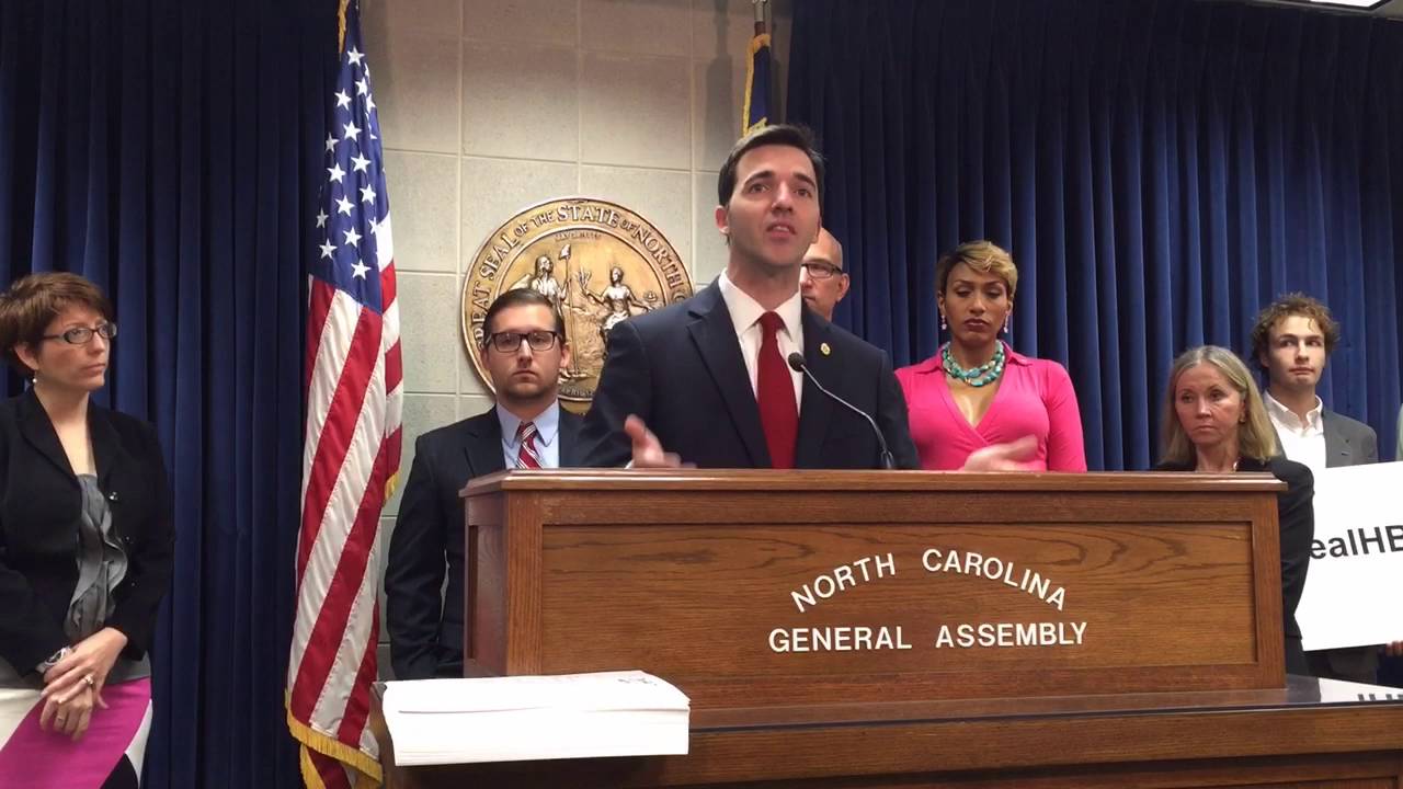 Sen. Jeff Jackson Calls For Repeal Of HB2 - YouTube