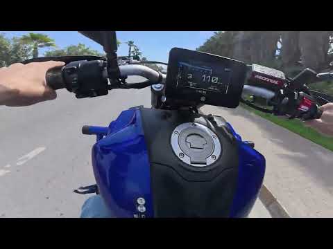 MT 07'YLA TOP SPEED TEK TEKER (211 KM) - REAL TRAFIK RIDER