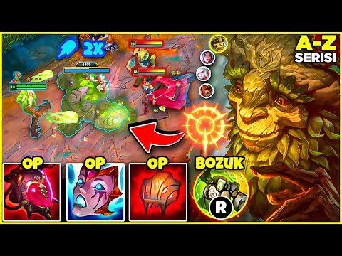 DAHA ÖNCE BÖYLE BİR IVERN JUNGLE GÖRMEDİNİZ!! (TEK ATAN OP DAISY BUILD!) | A-Z JUNGLE #13