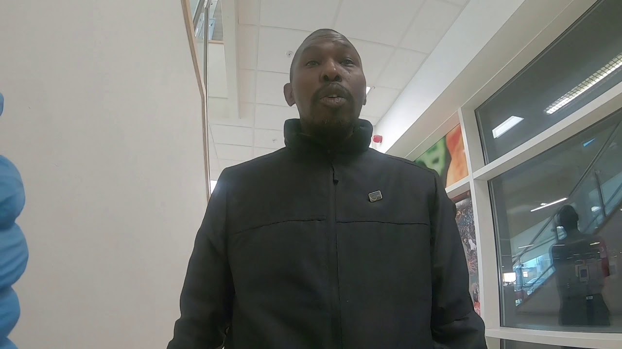 Tesco Salford security guards ASSAULT a BLIND guy - YouTube