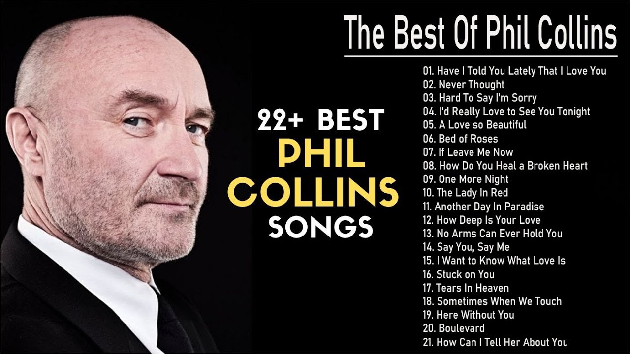Phil Collins Greatest Hits Full Album ⭐ The Best Of Phil Collins - YouTube