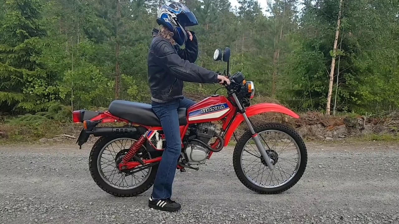1981 Honda xl 125 - YouTube