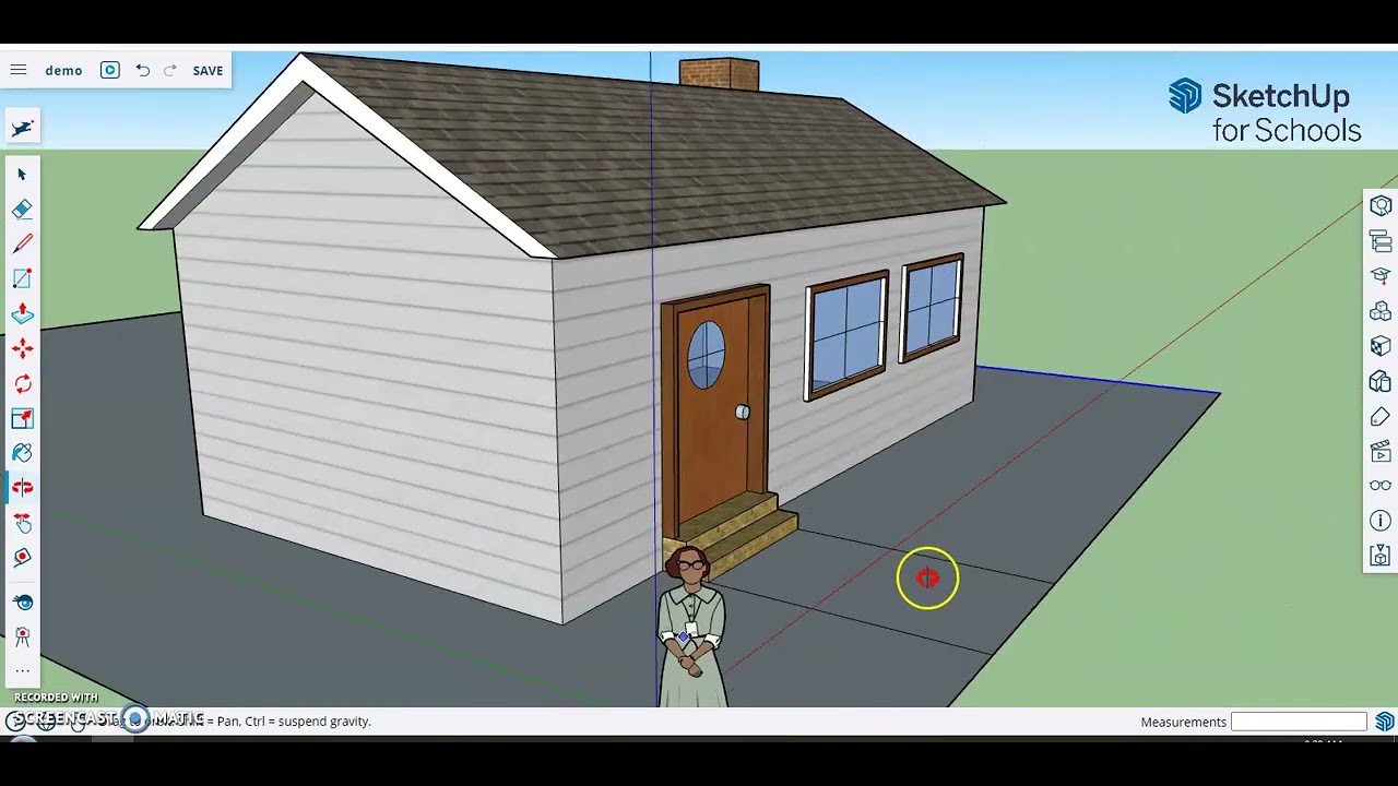 Adding Ground and a Yard in SketchUp - YouTube
