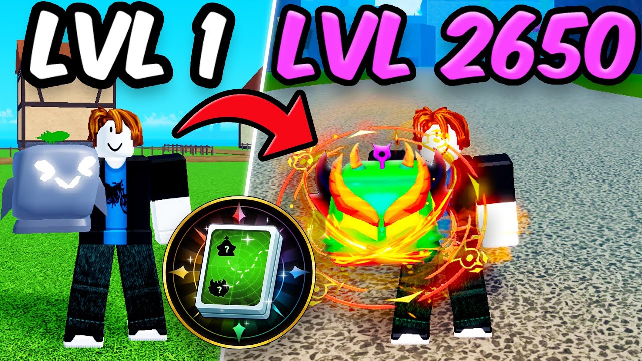Blox Fruits Noob to MAX With ONLY Fruit Notifier | Roblox Blox Fruits ...