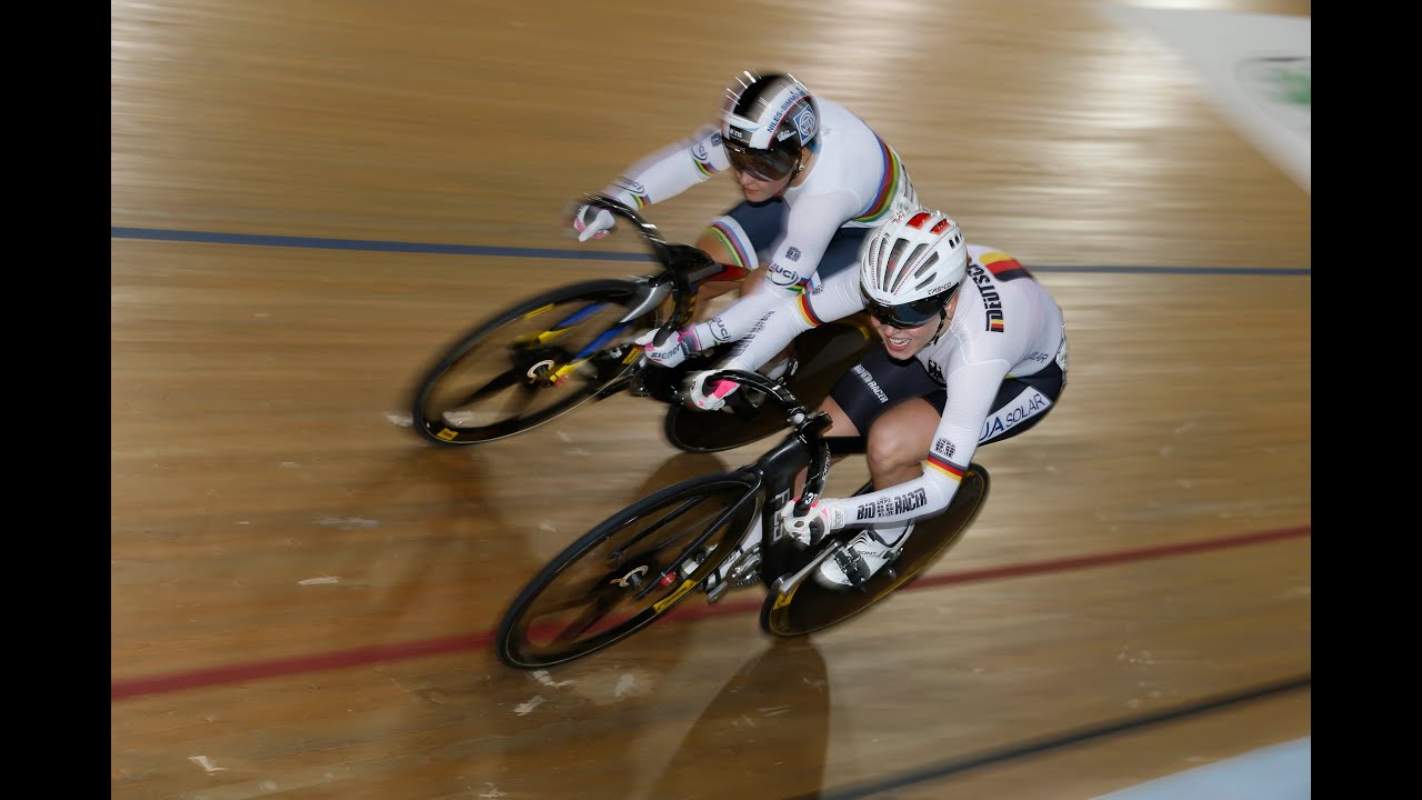 Women's Sprint Gold Final - Track Cycling World Cup - Cambridge, New ...