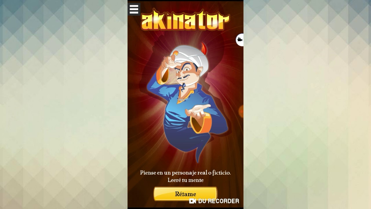 Jugando akinator por primera vez - YouTube