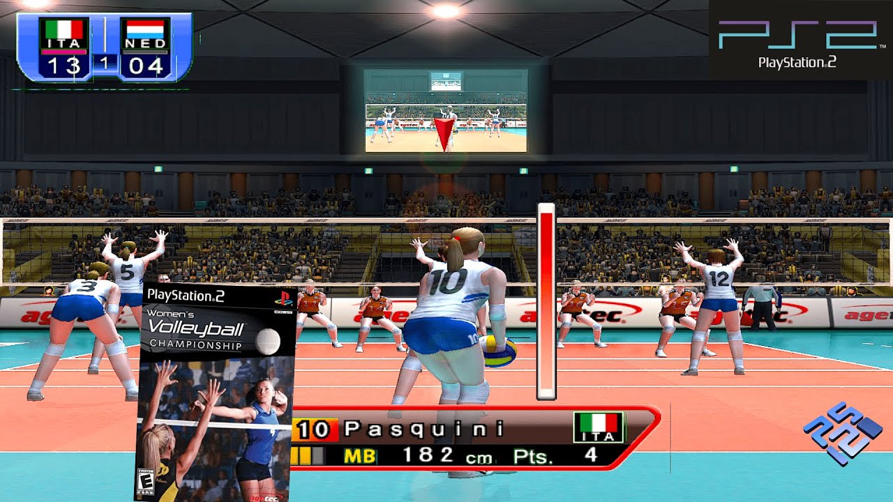 Women's Volleyball Championship (2008) Sony PlayStation 2 Gameplay in ...