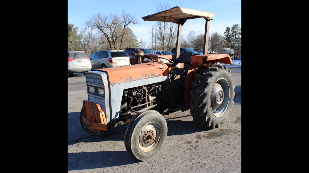 1994 Taff 45DI Tractor Online at Tays Realty & Auction, LLC - YouTube