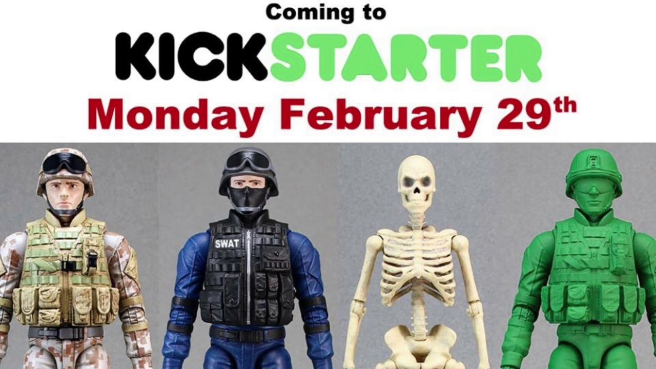 Cryptid Toys 6" Army Alphas Kickstarter - YouTube