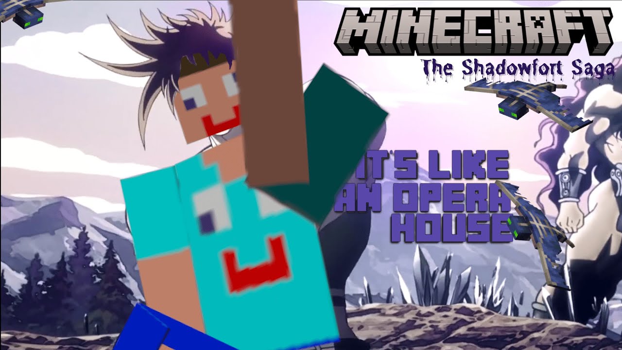 The Phantoms are a pain | Minecraft: The Shadow fort Saga #4 - YouTube