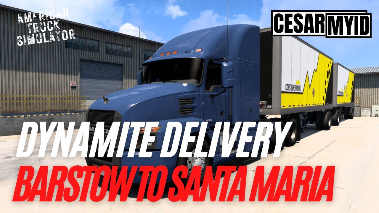 Dynamite Delivery Shipping Service from Barstow to Santa Maria - ATS ...