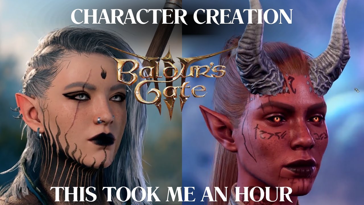 Baldur's Gate 3 Character and Guardian Creation FIRST TIME - YouTube