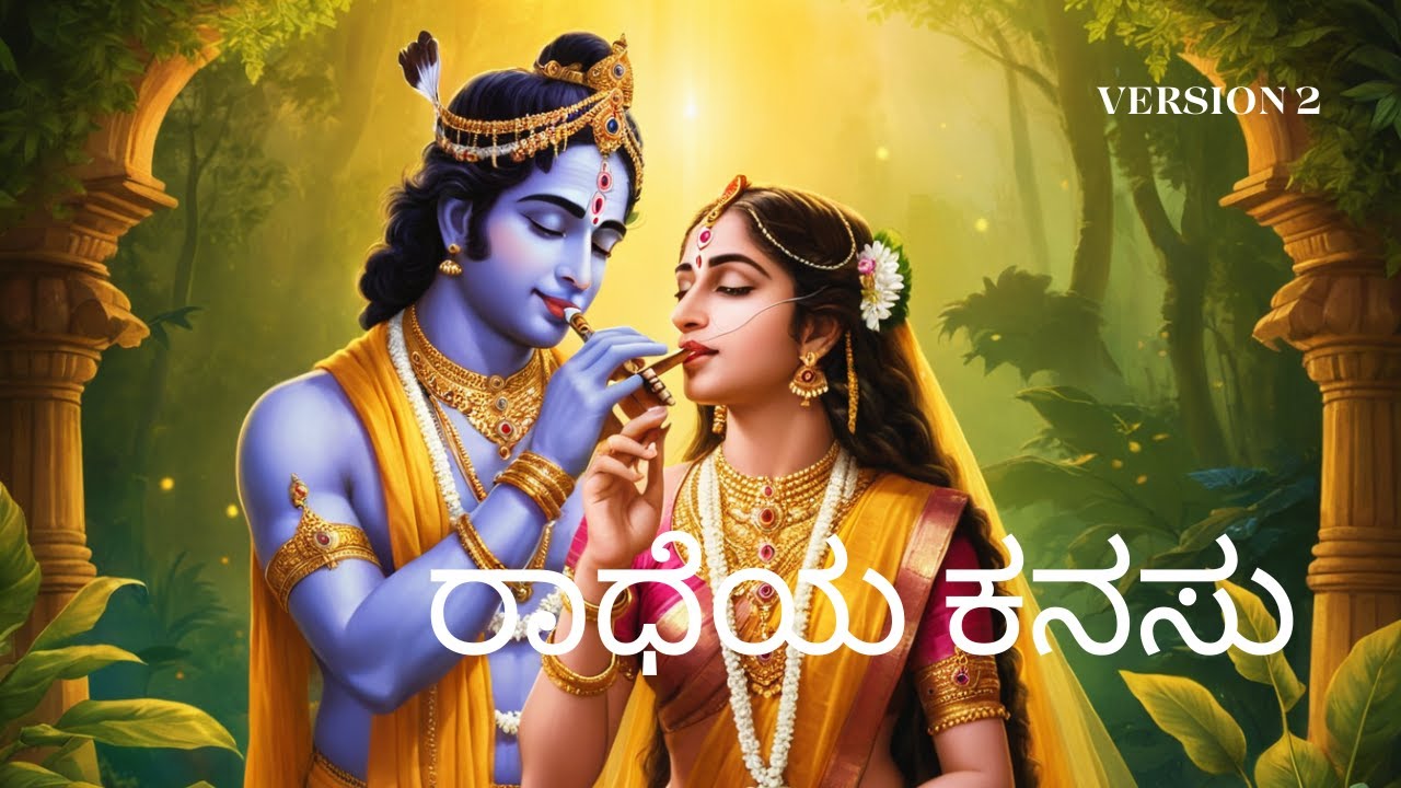 ರಾಧೆಯ ಕನಸು 2 (Radheya Kanusu) | Radha Krishna Kannada Love Song ...