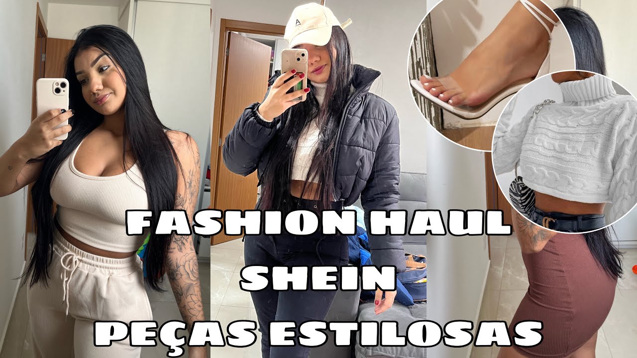 FASHION HAUL | LOOKS ESTILO GRINGA DA SHEIN! ️ - YouTube