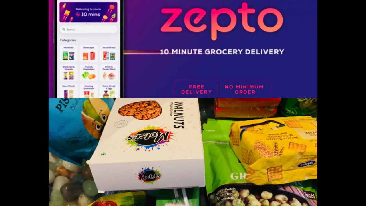 Zepto - Groceries Delivered In 10 Minutes 🚚 Review, - YouTube