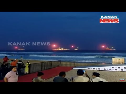 Navy Day Preparation In Puri Beach: A Spectacular Display Of Naval ...