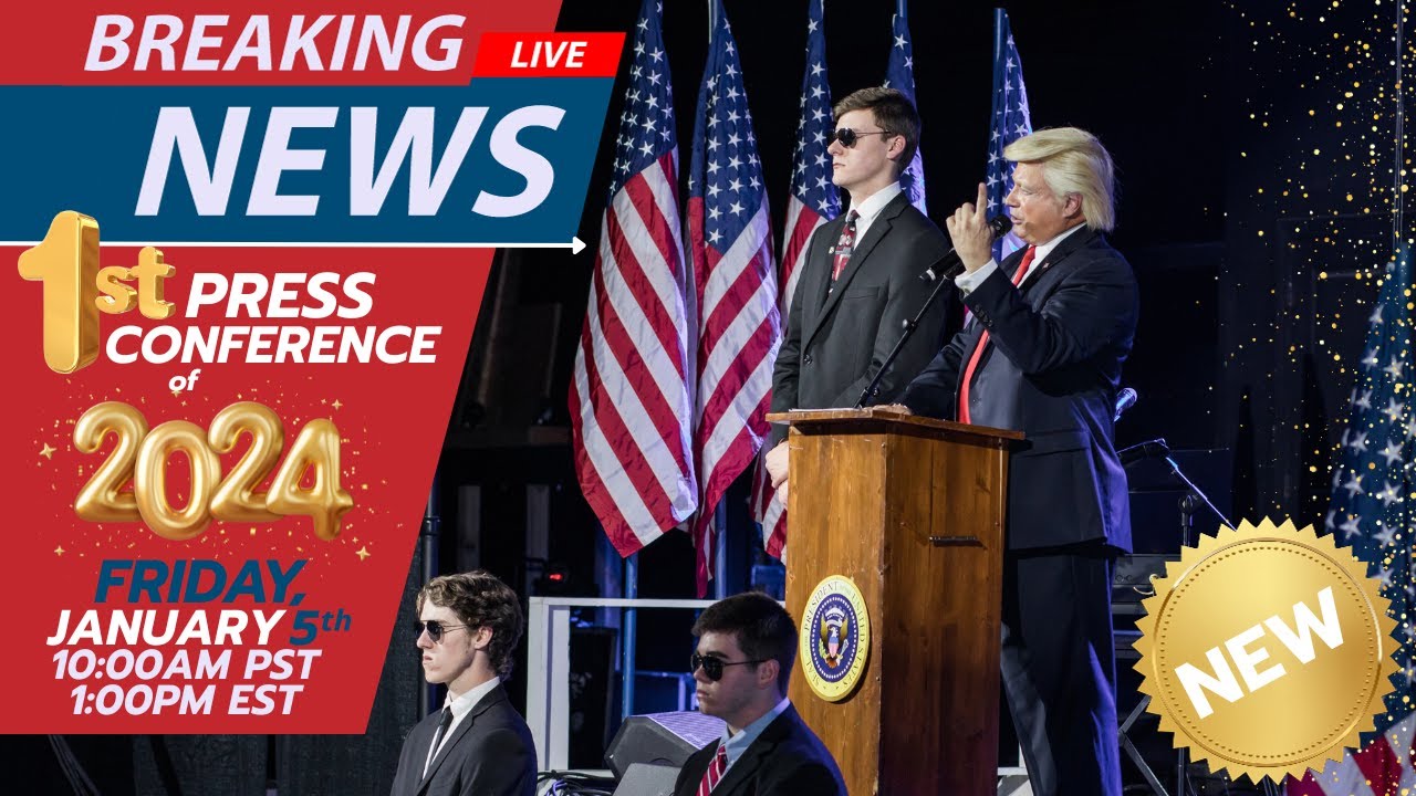 LIVE: FIRST Trump Press Conference of 2024 - YouTube