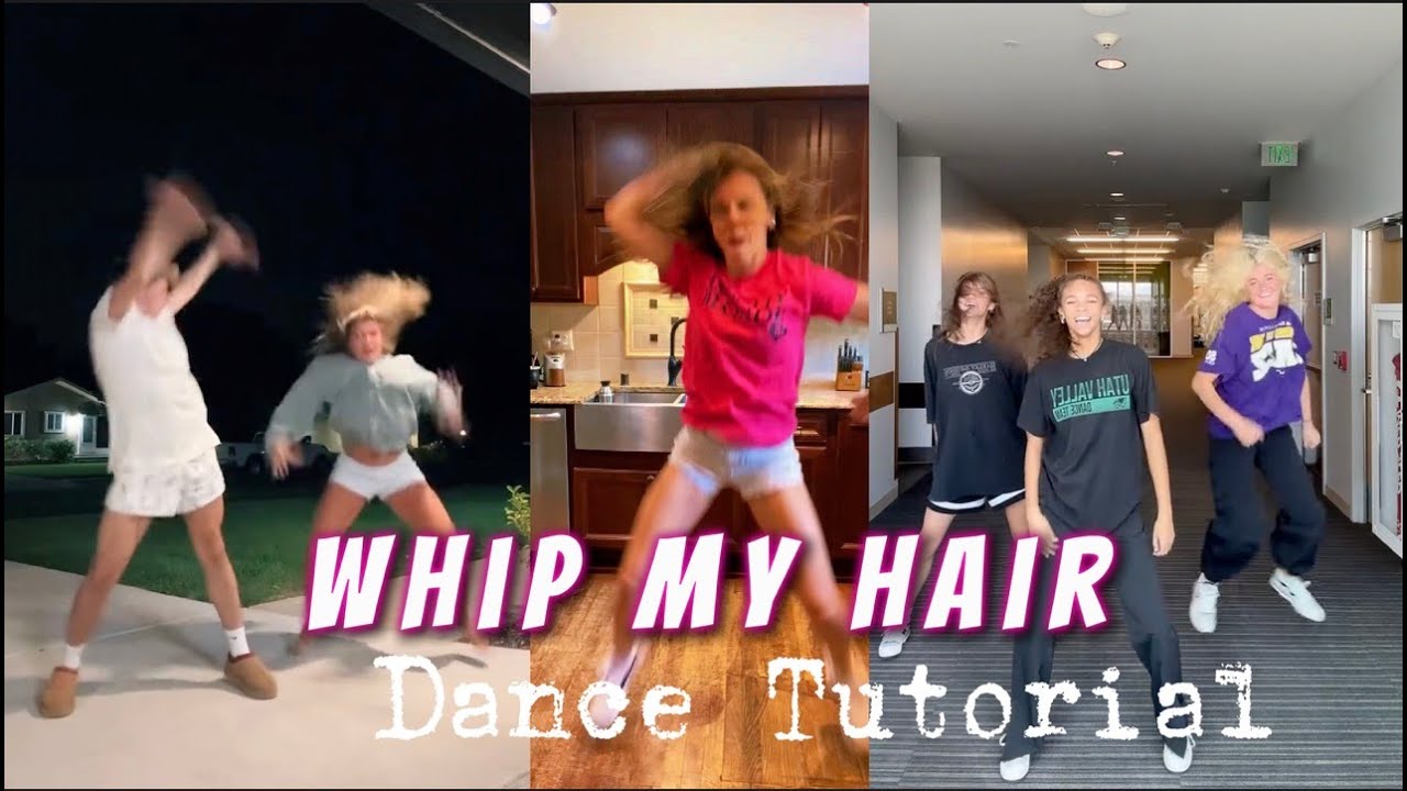 Learn the Hottest New Dance Trend: Whip Your Hair Tutorial! *Beginner ...