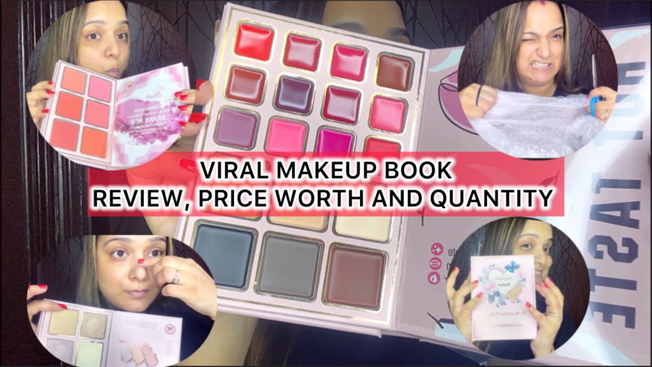 Viral makeup book review, quality and quantity. - YouTube