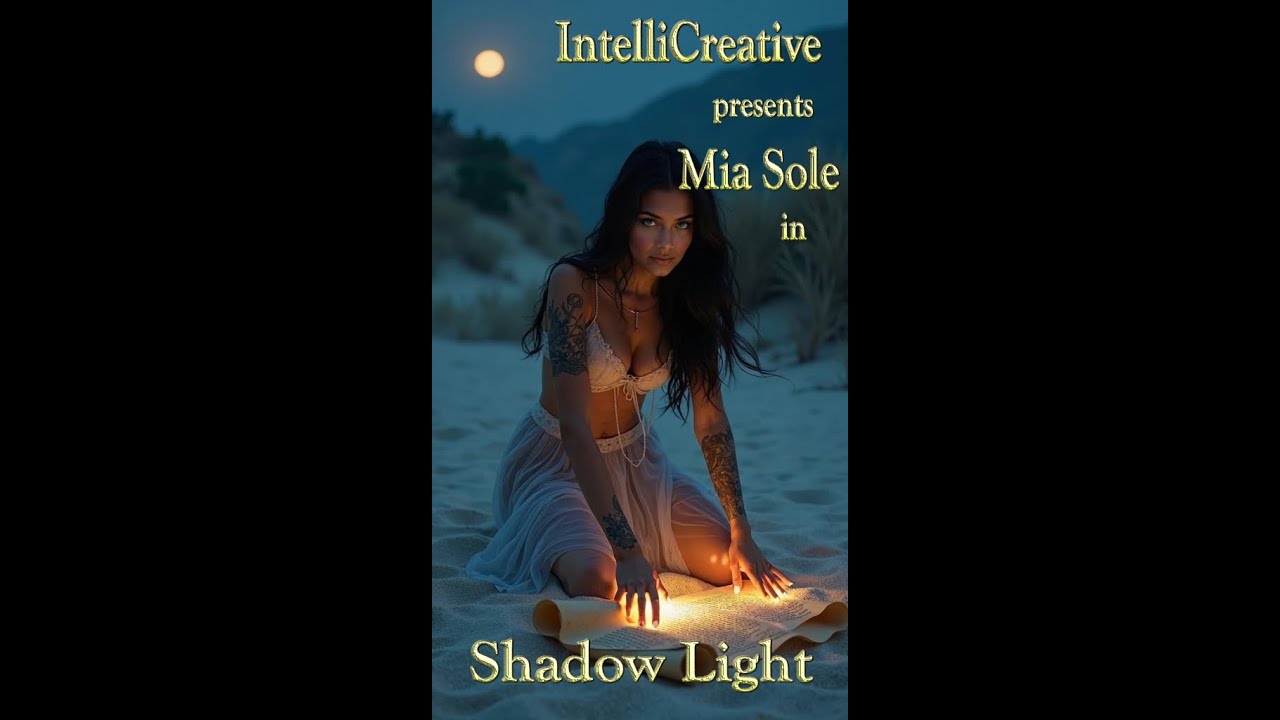 Mia's 4K AI LookBook - Journey through Shadowlight 🌙🎶 [4k Music Video] - YouTube