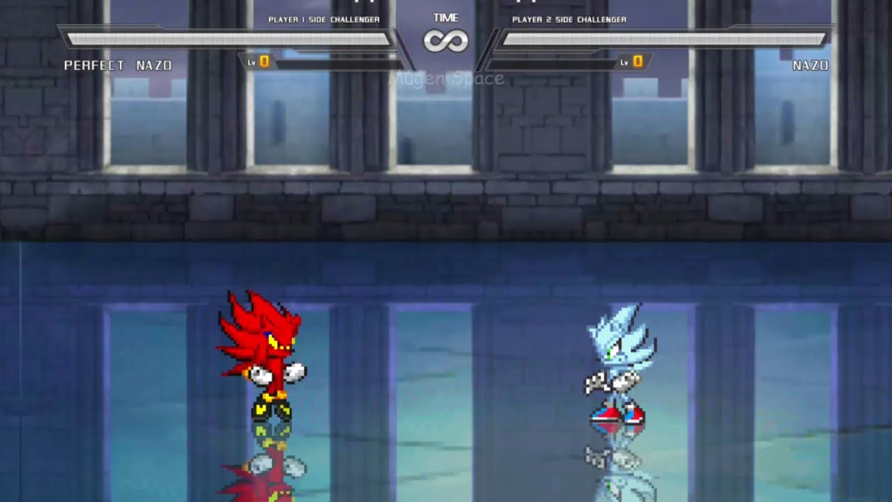 Perfect Nazo VS Nazo I Sonic Battle MUGEN HD - YouTube